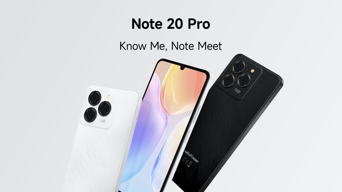 Ulefone Note 20 Pro Comes with A Fusion of Sleek Elegant Design ...