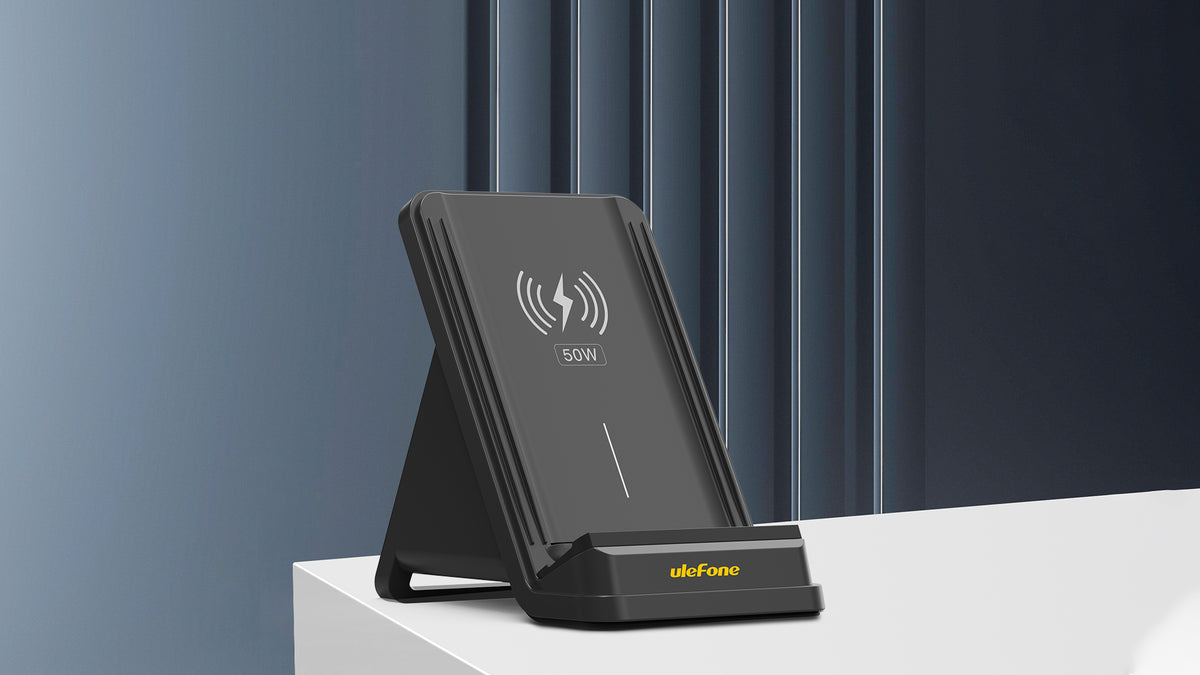 Ulefone 50W Wireless Charging Stand Unveiled: Power Up 11% in Five Min – Ulefone Global